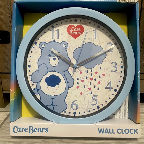 Care Bears | Wall Decor | Care Bears Blue Wall Clock | Poshmark
